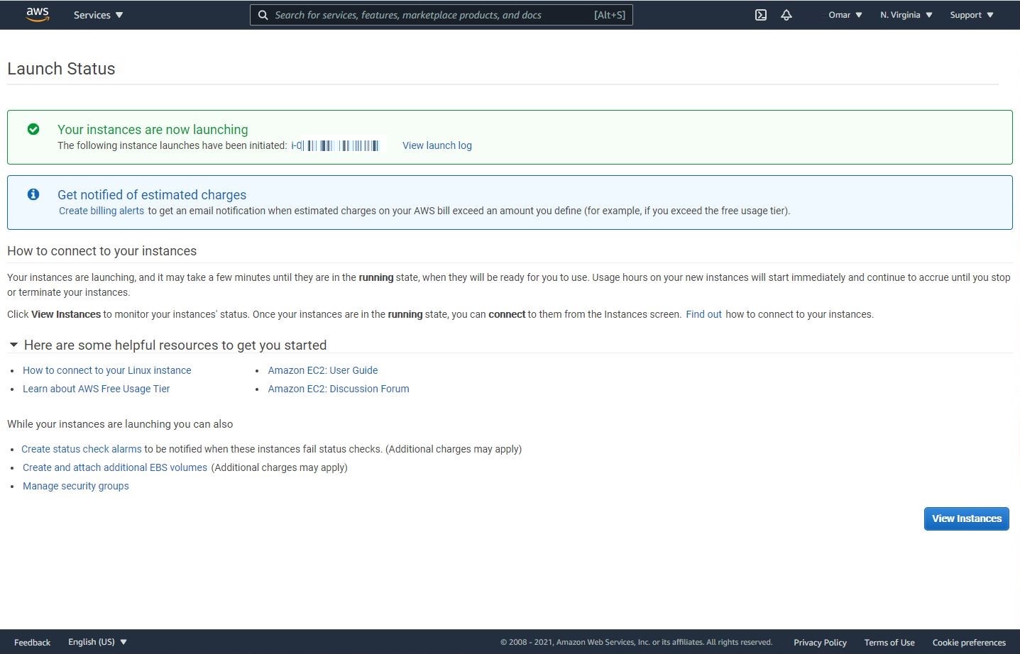 Spin up Ubuntu Instance - Learn With Omar Spin up Ubuntu Instance - Learn With Omar
