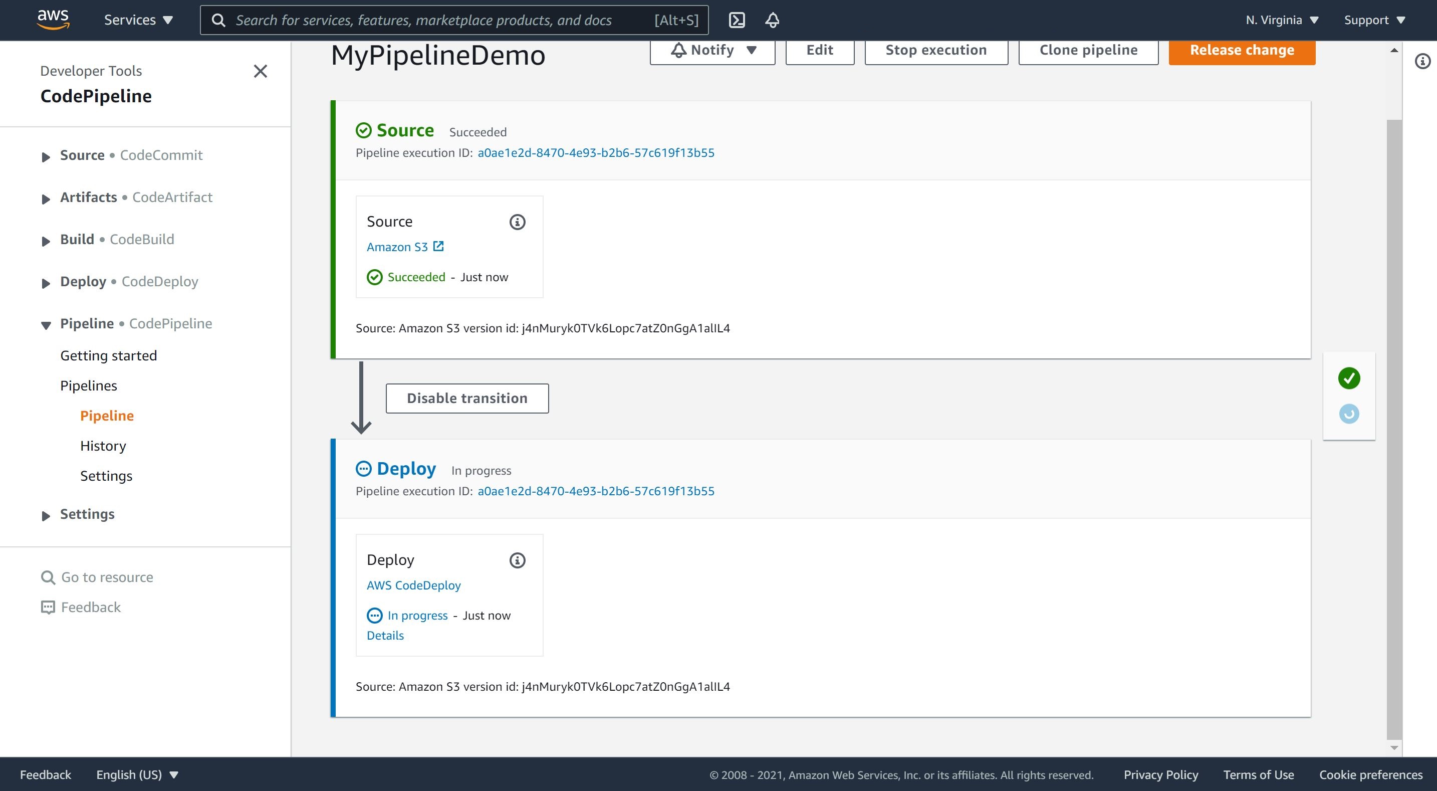 Create a Simple AWS CodePipeline from S3 - Learn With Omar Create a Simple AWS CodePipeline from S3 - Learn With Omar