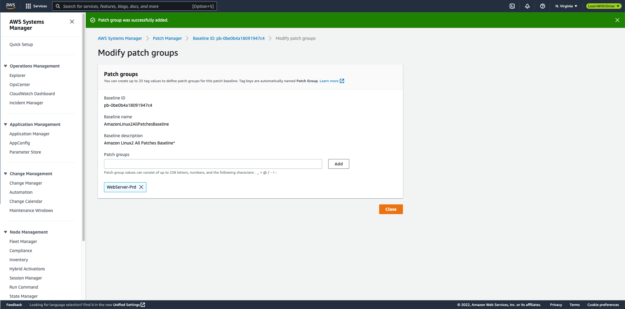 Patching Model Using Aws Systems Manager Patch Manager Learn With Omar
