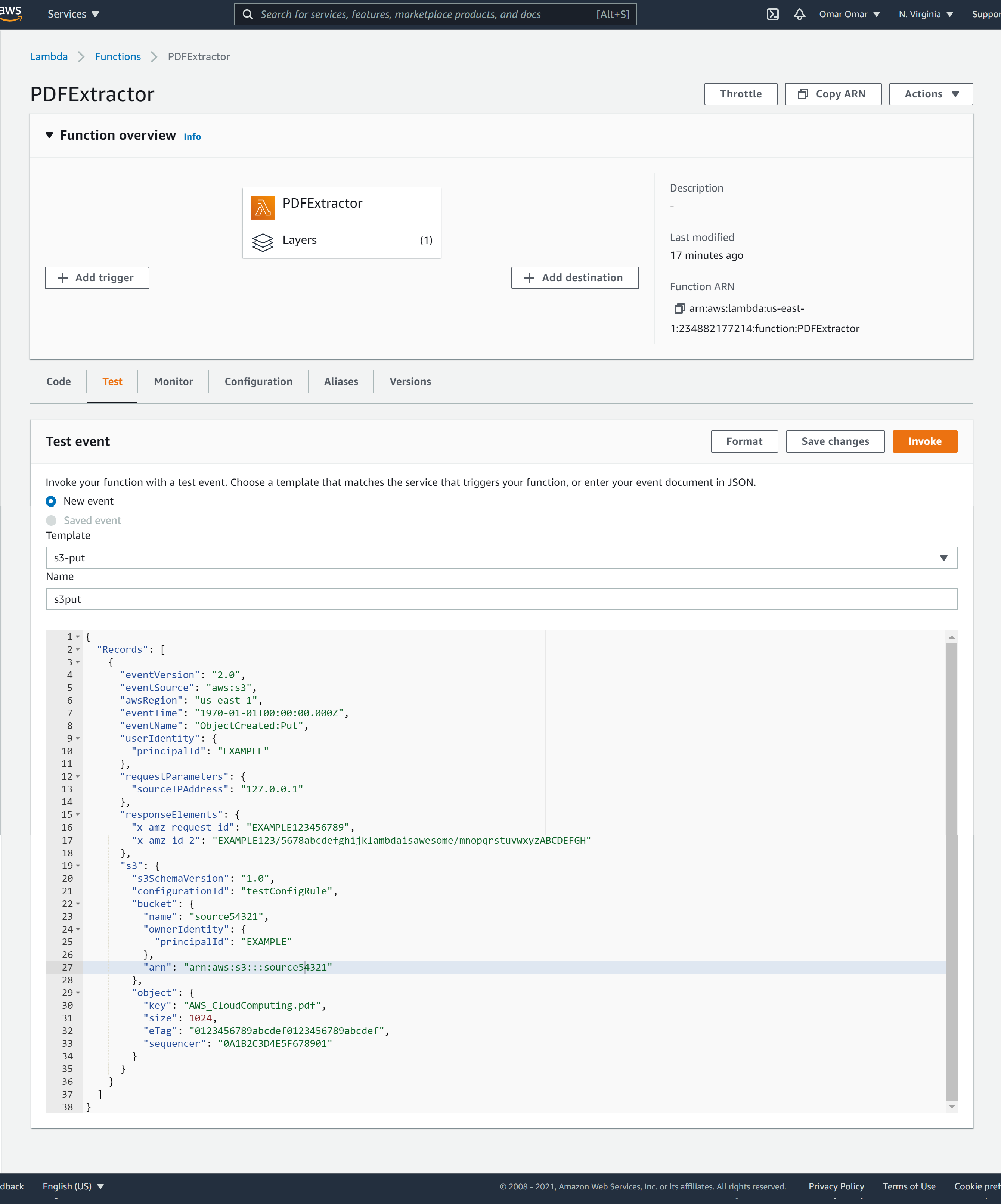 Aws Lambda Custom Layers And A Lambda Function In Python Learn With Omar